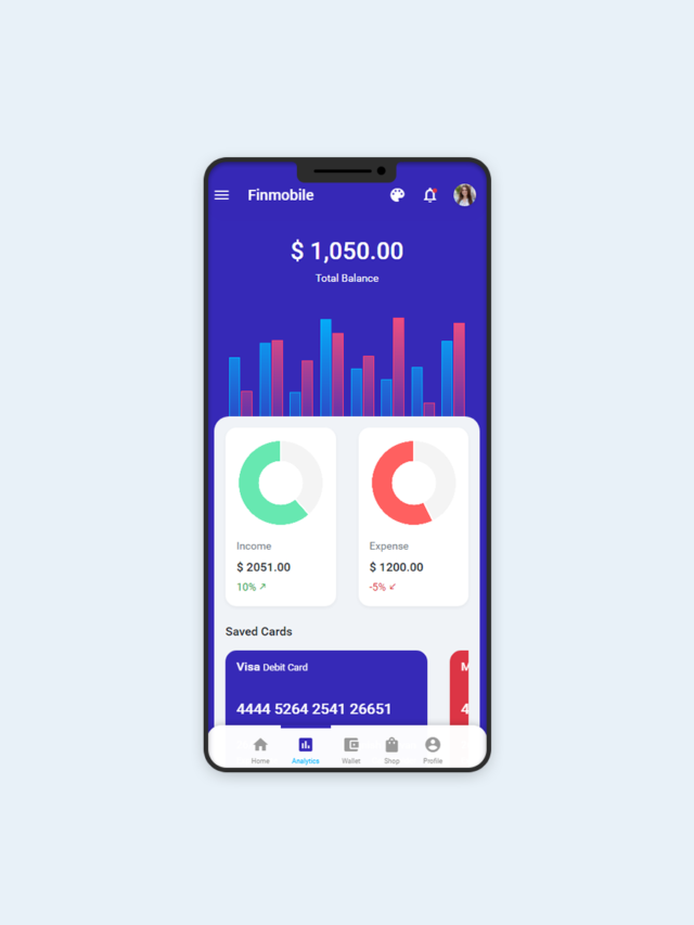Finwallapp Finance Wallet Mobile HTML Template - Maxartkiller