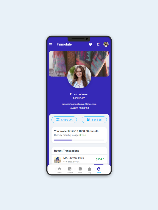 Finwallapp Finance Wallet Mobile HTML Template - Maxartkiller