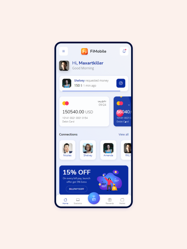 Fimobile Multipurpose Mobile HTML Template - Maxartkiller