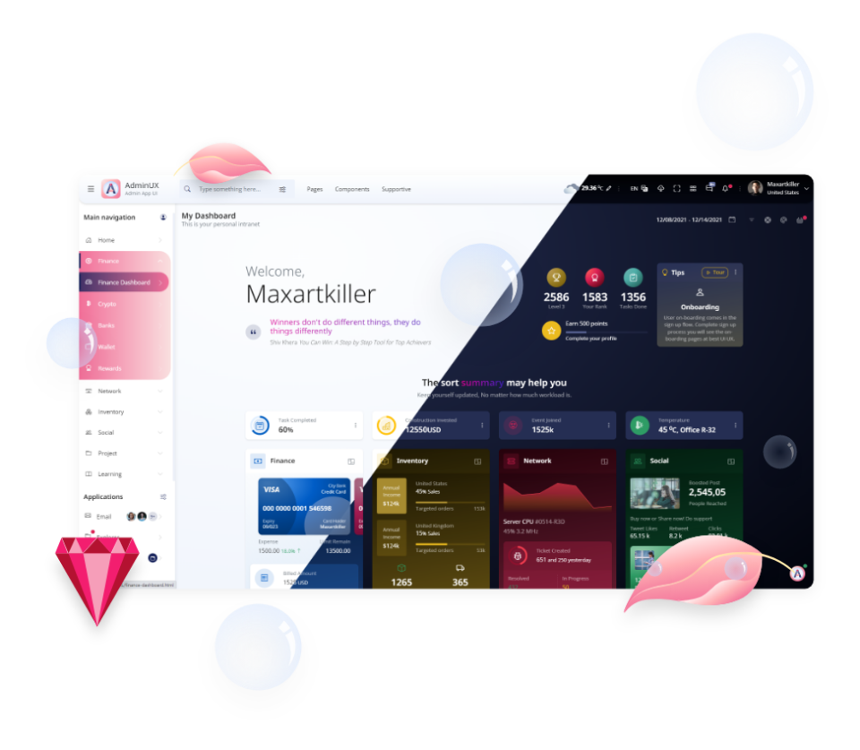 Best Bootstrap Admin Templates 2022 2023 bootstrap 5 angular 14
