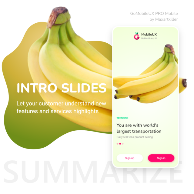 gomobileux pro mobile html template bootstrap 5 app kit ui html